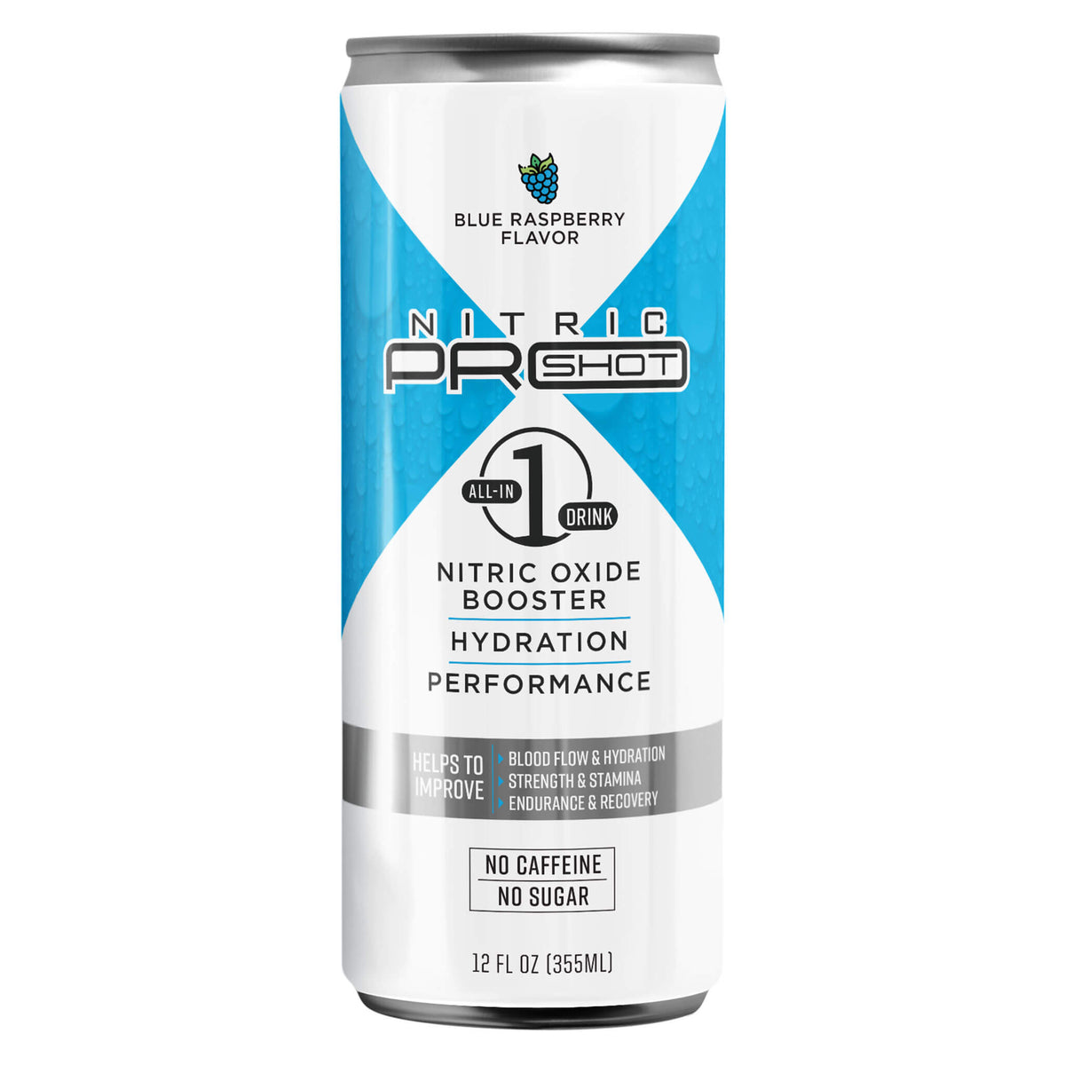 Blue Raspberry 12oz Drink 12-Pack – Pro Shot